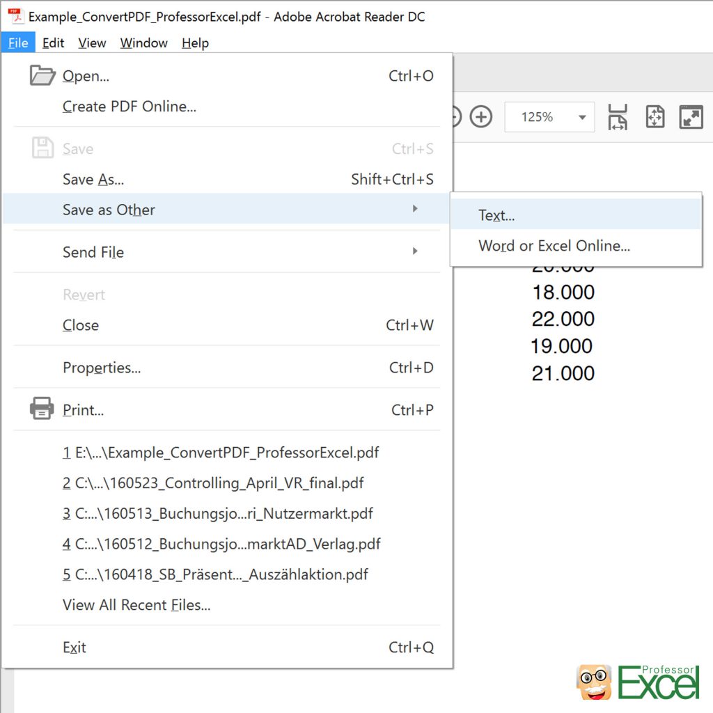 PDF to Excel: How to Easily Convert a PDF File!