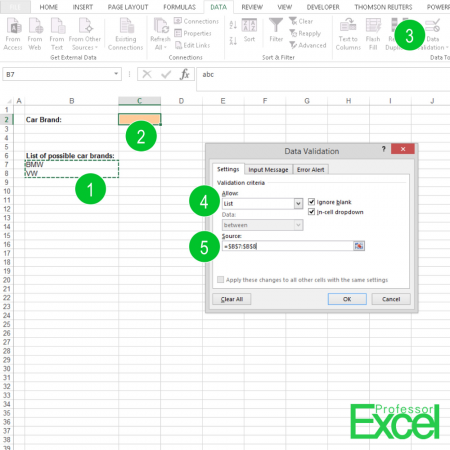 ExcelTip031 - Professor Excel