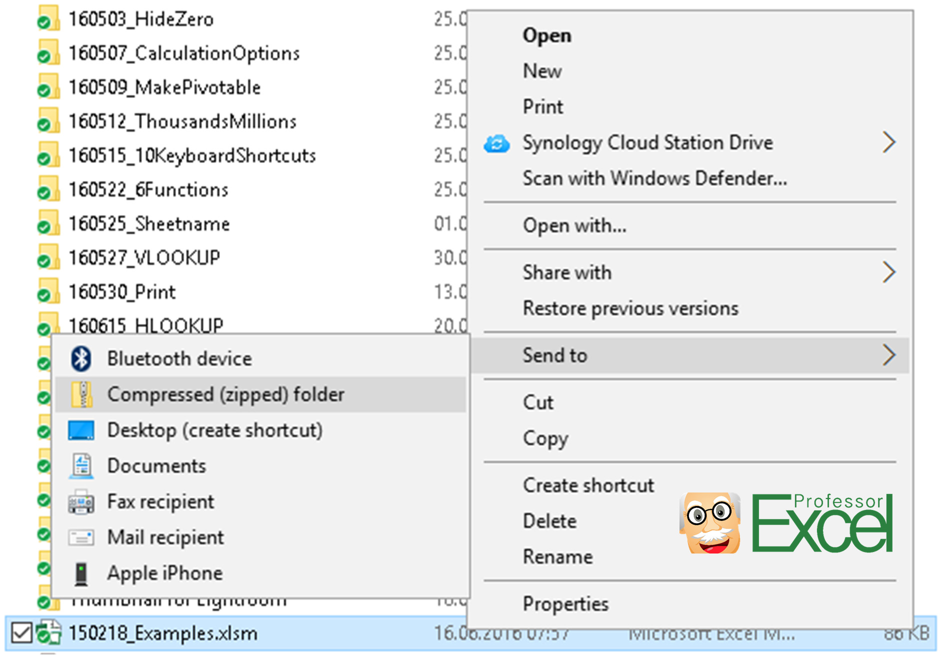 Reduce File Size Zip File Professor Excel