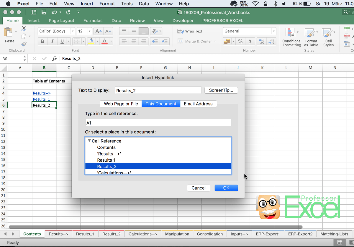 Table Of Contents In Excel 4 Easy Ways To Create Directories