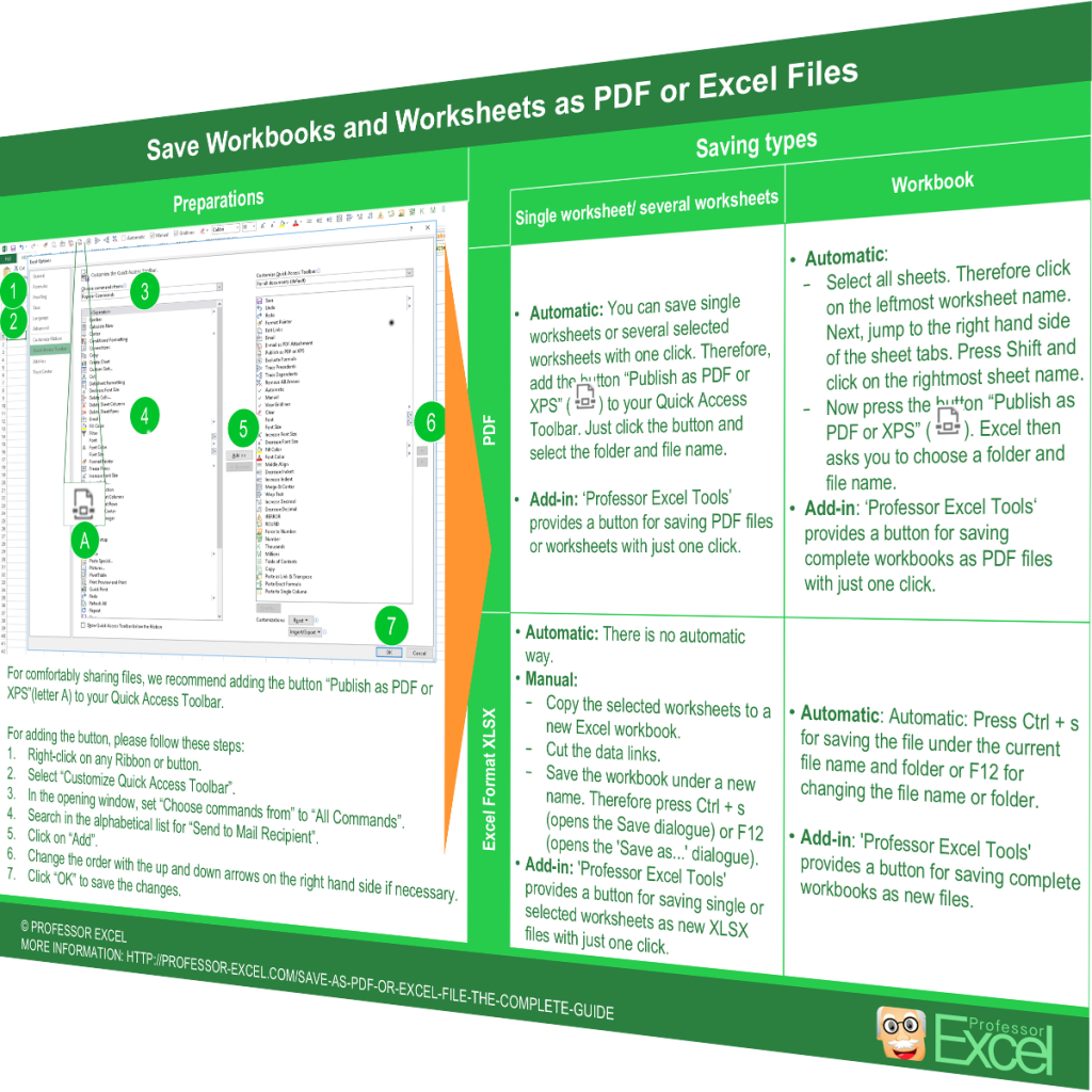 How to Easily Export and Excel Sheet as PDF/XLSX Files: Big Guide!