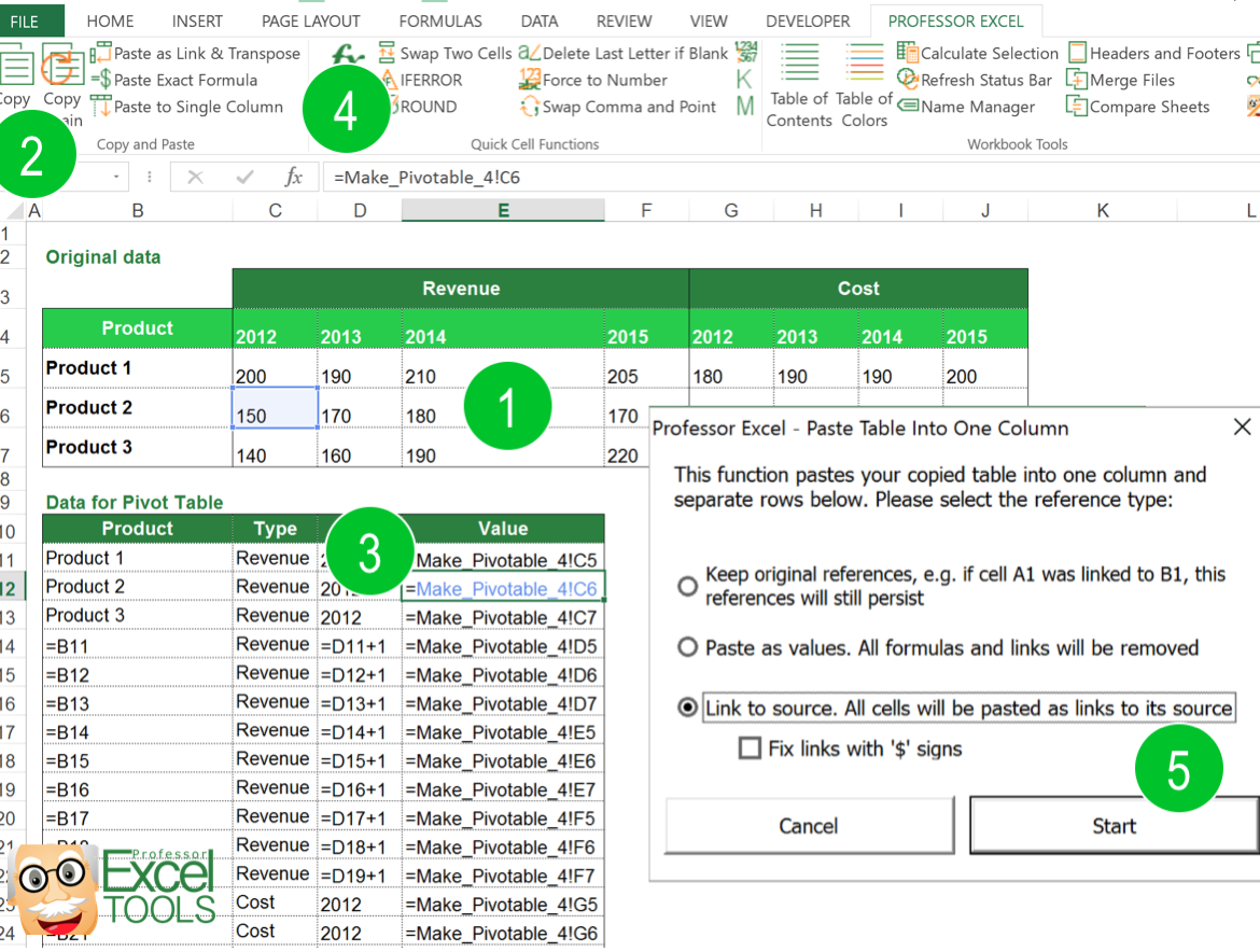 Businessbuilding Professor Excel Professor Excel