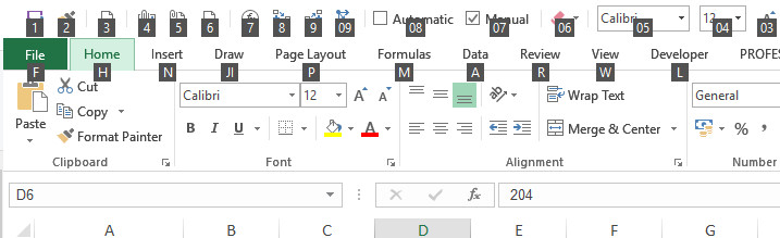 keyboard_shortcuts_alt - Professor Excel