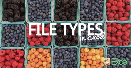 File Types in Excel: When to use XLSX, XLSM, XLSB, XLS etc.?