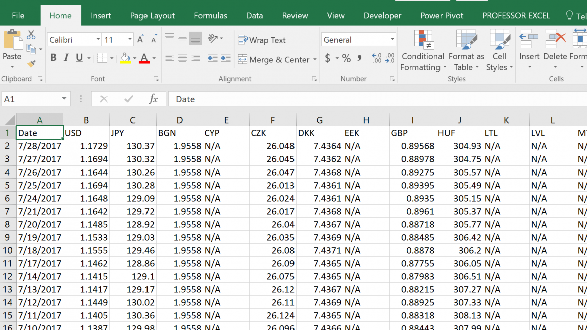 Currency Conversion in Excel: Tutorial + Free Excel Add-In