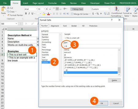 Bullet Points in Excel: 6 Easy Methods (+Download)