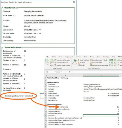 Metadata in Excel: 6 Methods of How to See and Remove All Meta-Data