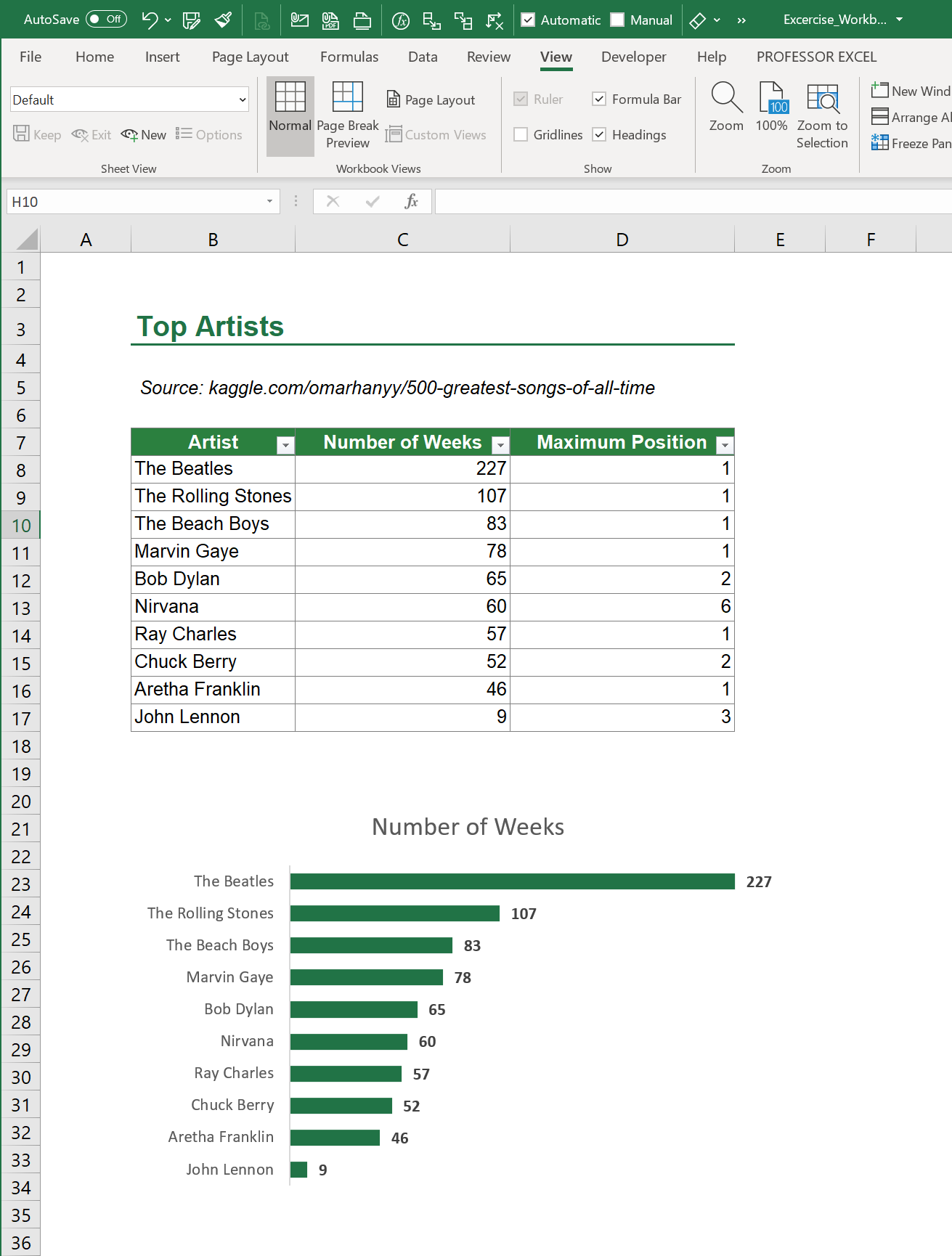 Exceltip070 Professor Excel Riset