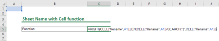 Insert Sheet Name In Cell: Easy! 3 Methods to Return the Worksheet Name