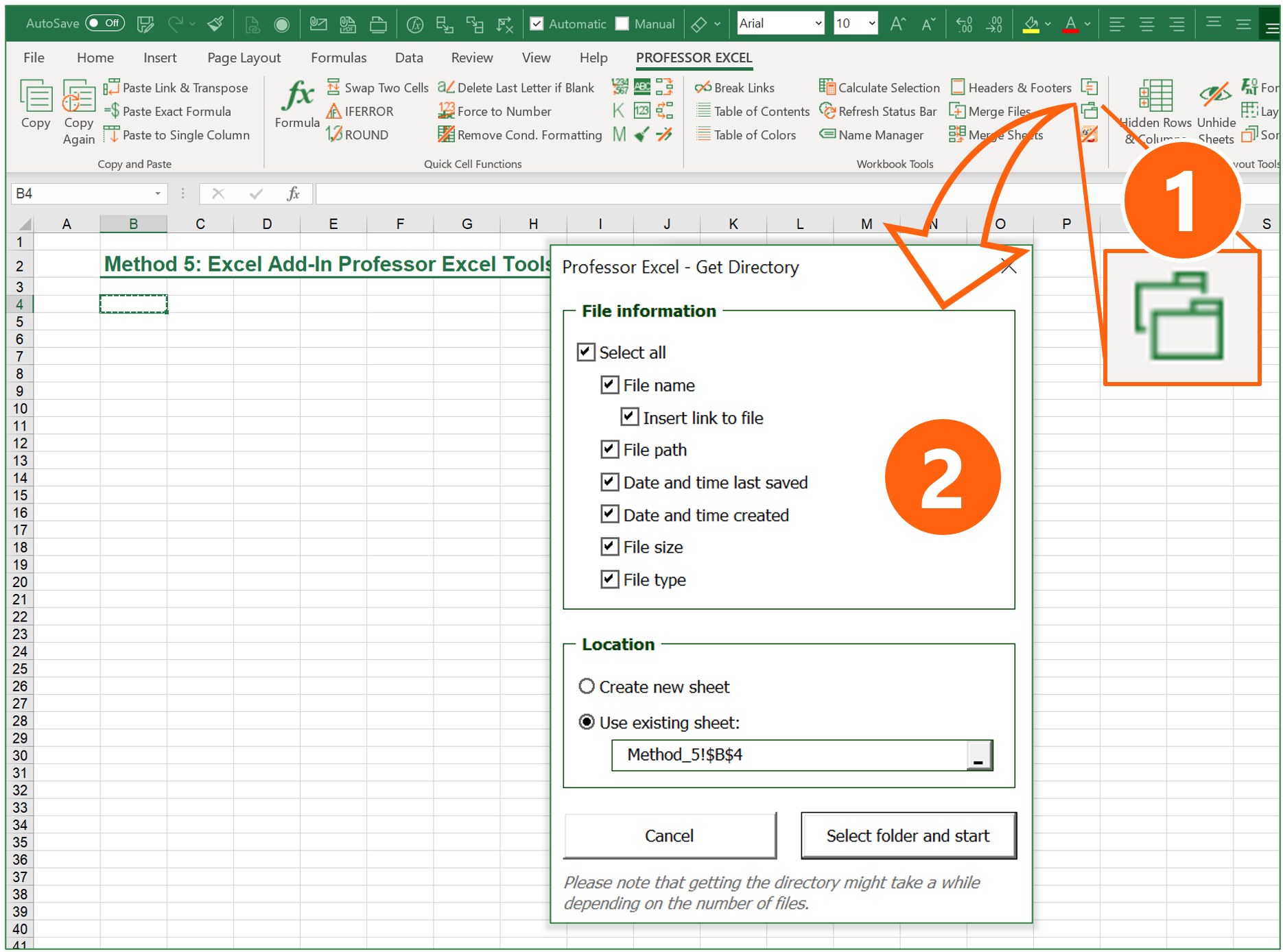 Professor Excel List Of All Files And Folders How To Easily Www vrogue co