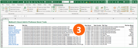 List Of All Files And Folders: How To Easily Insert A Directory In Excel!