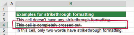 How to Find and Select All (Partial) Strikethrough Cells in Excel!