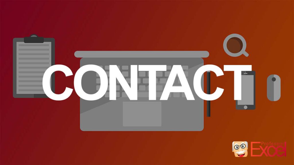 Contact us and we get in touch!