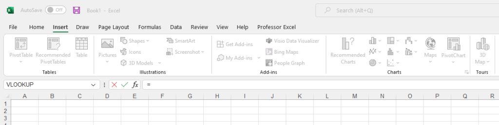 Buttons For Inserting Images Or Charts In Excel Greyed Out 