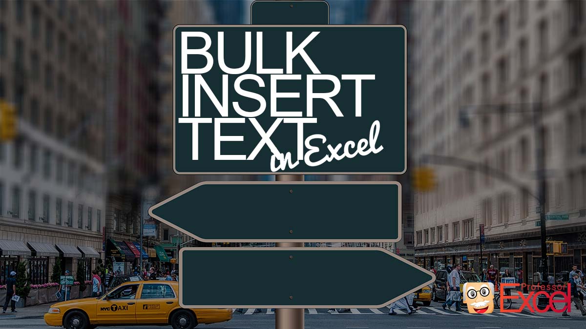 Add Text To All Cells In Excel 