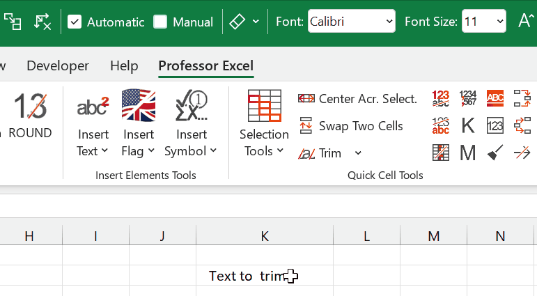 How to Trim Values Without Formula in Excel: Just One Click!